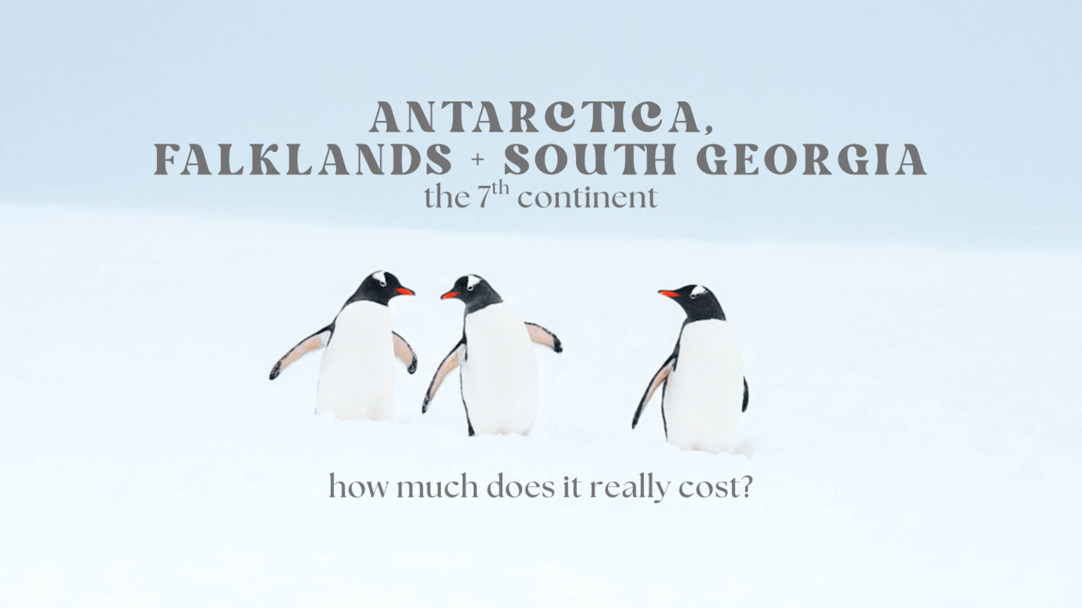 I Visited Antarctica, Here’s Exactly What It Costs - The Travelling Sloth